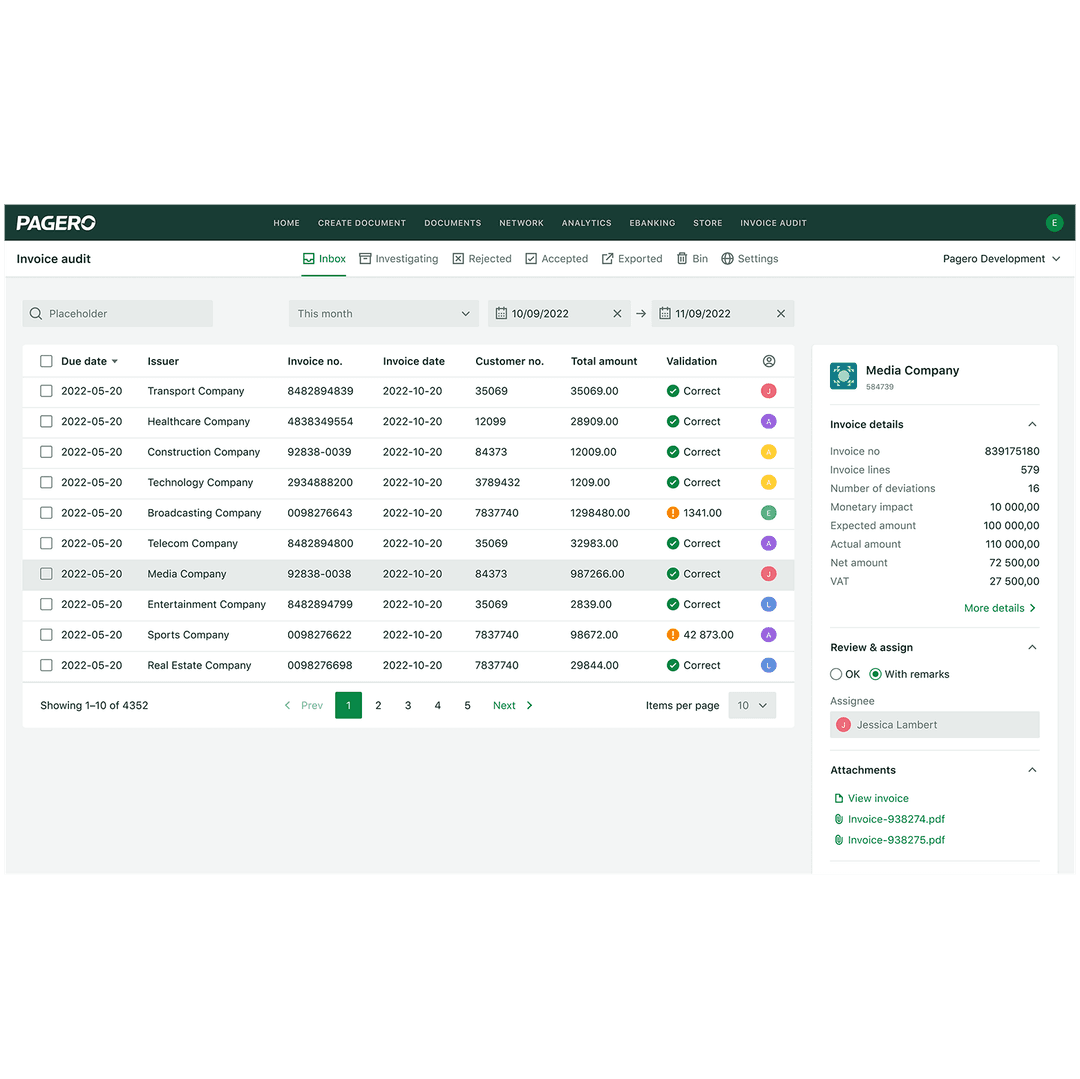 Pagero | Digitalize and automate your business transactions